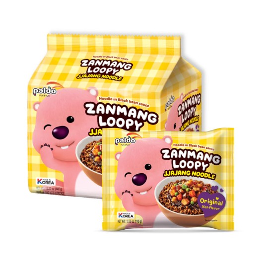 ZANMANG LOOPY SOUPS - ORIGINAL - PALDO-110g*4 – Asian Alley Shopping
