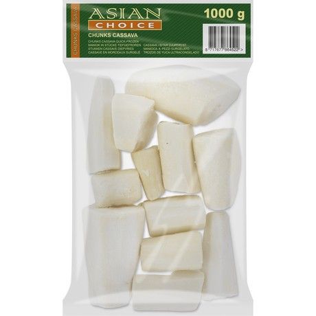 ASIAN CHOICE Cassava Chunks - 1 KG – Asian Alley Shopping