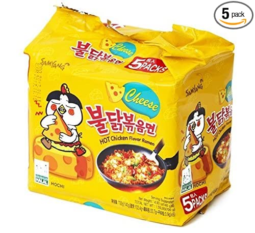 Samyang Hot Chicken Ramen Cheese 140G (Pack Of 5) – Asian Alley Shopping